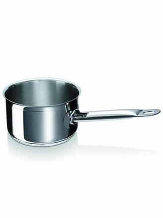 Beka line 12086144 Grande Table Casserole en Acier Inoxydable Tous Feux + Induction 14 cm, Silver
