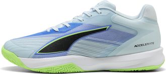 Puma Chaussures de handball Accelerate Turbo 5 Unisexe, Chaussures, Bleu, 40.5