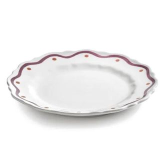 Serax Assiettes &agrave; dessert &agrave; motif vague Charly - Set de 2 Serax