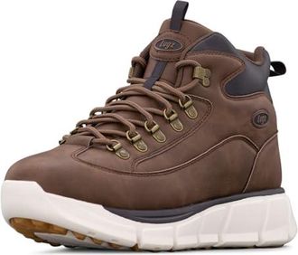 Lugz Bottes Whirlwind Chukka pour homme, Marron foncé/écorce/crème/gomme, 42.5 EU