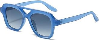 Generic Lunettes De Soleil Unisexes &Agrave; Monture Fine For Lext&eacute;rieur, Id&eacute;ales For Les Trajets Domicile-travail, Le Sport Et Vacances(Blue)