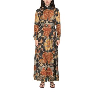 Pierre-Louis Mascia Aloe Hemdkleid - - Dresses - Damen - Mehrfarbig - S