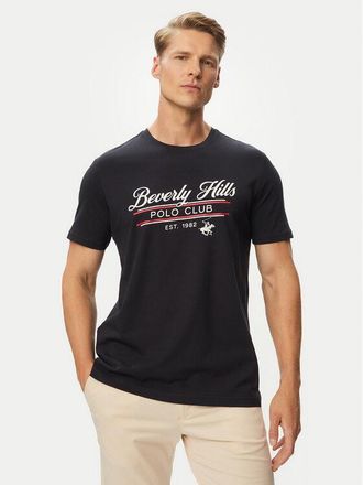 Beverly Hills Polo Club T-Shirt P-SS26M-TS1302 Dunkelblau Regular Fit