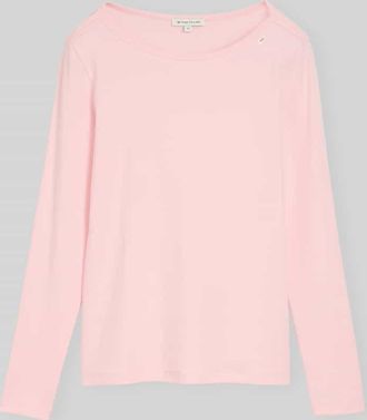 Tom Tailor Langarmshirt mit U-Boot-Ausschnitt