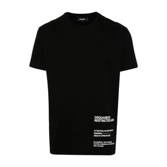 Dsquared2 Stilvolle Hemden - - Tops - Herren - Schwarzk - S