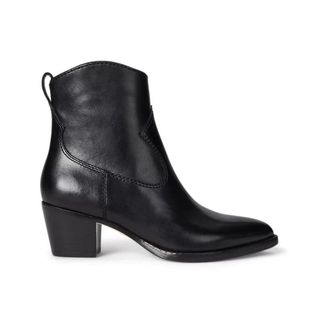 Ralph Lauren Harpher Leder Stiefeletten - - Shoes - Damen - Schwarzk - 41 EU