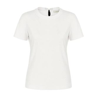 Lanvin Femme, Tops, Blanc, Taille: 42 FR T-shirt &agrave;