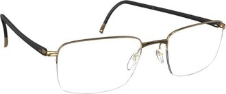 Silhouette unisex, Accessoires, Jaune, Taille: 54 MM 5560 Monture Nylor