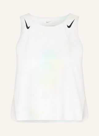 Nike Lauftop Aeroswift weiss
