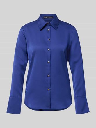 Mango Slim Fit Bluse aus Satin Modell IDEALE