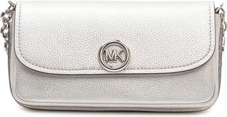 Michael Kors Femme, Sacs, Gris, Taille: ONE Size Chain Flap Shoulder Bag