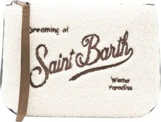 MC2 Saint Barth Aline Teddy Pouch - - Bags - Damen - Wei&szlig; - ONE SIZE