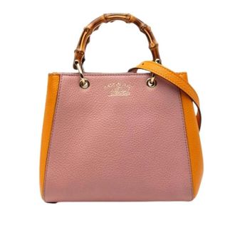 Gucci Pre-owned Bamboo Satchel - - Pre-owned - Damen - Rosa - ONE SIZE