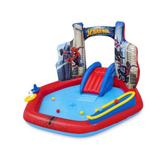 Bestway Aufblasbarer spider-man-spielplatz 2,11 m x 2,06 m x 1,27 m 98793