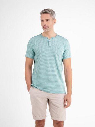 Lerros T-Shirt mit Serafino Kragen