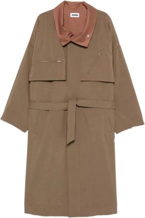 Magliano Marghera Konvertibler Mantel - - Coats - Herren - Braun - S