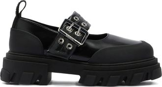 Ganni Ballerinas - Flat Shoes Black - Gr. 36 (EU) - in Schwarz - f&uuml;r Damen