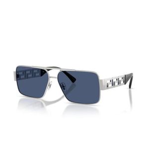 Versace Homme, Accessoires, Gris, Taille: 61 MM Ve2290 Lunettes de soleil