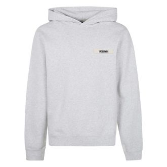 Jacquemus SweaT-shirts &agrave; capuche - Homme - Sweatshirts et sweats &agrave; capuche - Gris - Taille: XL