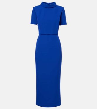 Roland Mouret Robe midi en cr&ecirc;pe