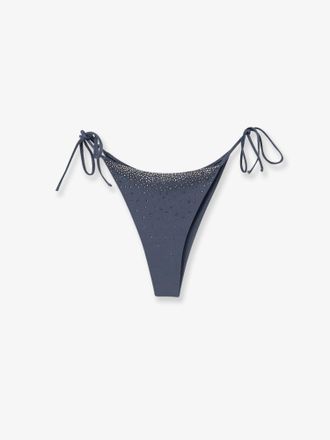 MC2 Saint Barth Marielle nylon beach briefs with rhinestones - MC2 SAINT BARTH - gender_Woman