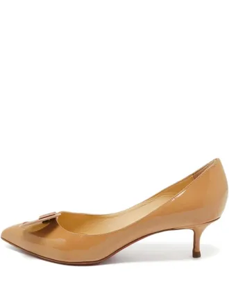 Christian Louboutin escarpins Madame Mouse 50 mm - Tons neutres