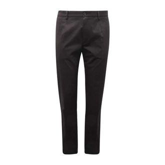 Dolce & Gabbana Homme, Pantalons, Noir, Taille: L Pantalon Style Italien