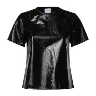 Courr&egrave;ges T-Shirts - - Tops - Damen - Schwarzk - S