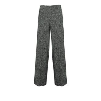 Manila Grace Femme, Pantalons, Gris, Taille: 36 FR Pantalon Palazzo