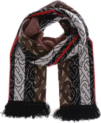 Burberry unisex, Accessoires, Multicolore, Taille: ONE Size TB Monogram Stripe Knit Football Scarf