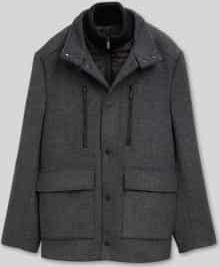 Tom Tailor Regular Fit Funktionsjacke aus Wollmix
