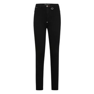 Philipp Plein Damen, Jeans, Schwarzk, W25Gr&ouml;&szlig;e
