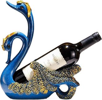 Generic Schwanen-Weinregal, Kreatives Weinflaschenregal, Schön und Stilvoll, Stabil und Langlebig, Geeignet für Wohnzimmer, Küche, Eingangsbereich, Arbeitszim