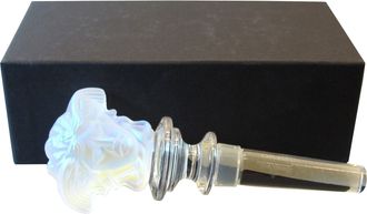Rosenthal Versace Flaschenstopfer aus der Serie Tresury in irisierend