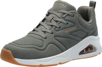 Skechers Womens Tres-air UNO-Ah-Mazing Sneaker, Oliv/Blatt für Mich (Leaf It to Me), 37.5 EU