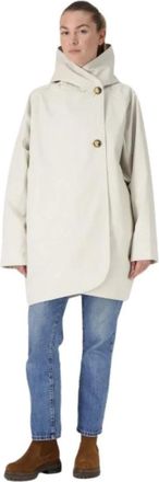 Pret Pour Partir Femme, Manteaux, Beige, Taille: 38 FR Paola Cow Coat