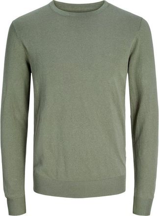 Jack & Jones Rundhalspullover JJEEMIL KNIT CREW NECK NOOS Baumwollmischung, regular fit
