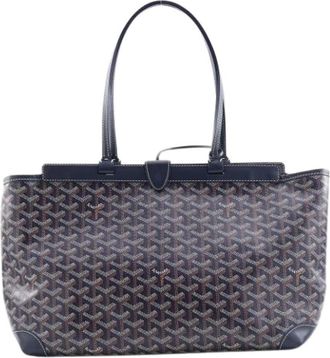 Goyard Sac cabas Pre-owned Bellechasse - Femme - Pre-owned - Bleu - Taille: ONE Size