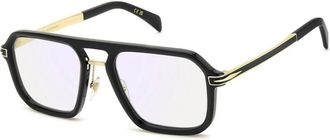 Eyewear by David Beckham Homme, Accessoires, Jaune, Taille: 54 MM DB 7142 2M2 Optical Frame