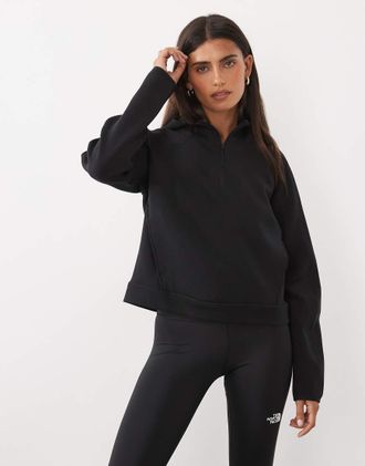 The North Face Jaida hoodie zipp&eacute; 1/4 noir