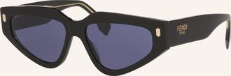 Fendi Sonnenbrille Fendi Roma fe40163u schwarz