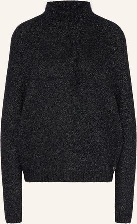 ottod'Ame Ottodame Pullover Mit Glitzergarn schwarz