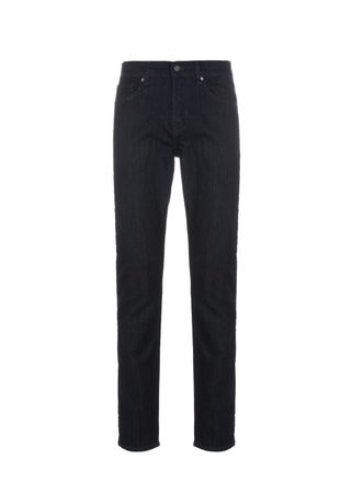 7 For All Mankind Baumwolljeans in Blau