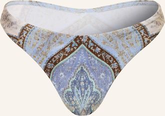 Zimmermann Brazilian-Bikini-Hose Wanderlust blau