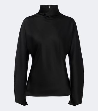 R&oacute;he R&oacute;he Top aus Satin