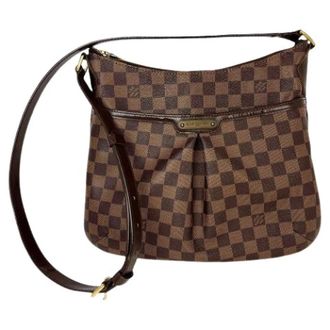 Louis Vuitton Pre-owned Damier Ebene Bloomsbury PM Umh&auml;ngetasche - - Pre-owned - Damen - Braun - ONE SIZE