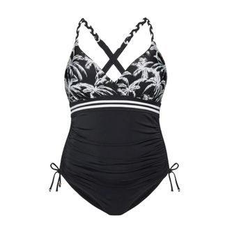 Fiorella Rubino Damen, Bademode, Schwarzk, XLGr&ouml;&szlig;e