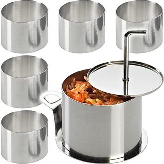 Lurch 220285 EDS Cercle de Dressage/emporte-pièce Acier Inoxydable Argent 20 x 15 x 10 cm