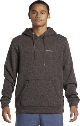 Quiksilver Keller Hoodie Pullover Sweater, Canteen Heather, XL Mens
