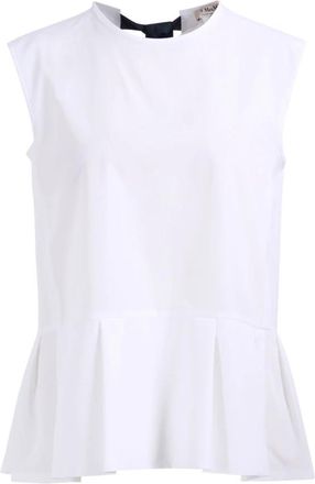 Max Mara Femme, Tops, Blanc, Taille: 36 FR Smmbrava Top